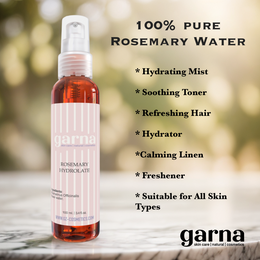 Rosemary Water 3.4 fl oz 100% Pure, Facial Toner, Hair Hydrating Mist ...