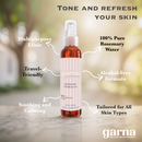 Rosemary Water 3.4 fl oz 100% Pure, Facial Toner, Hair Hydrating Mist ...